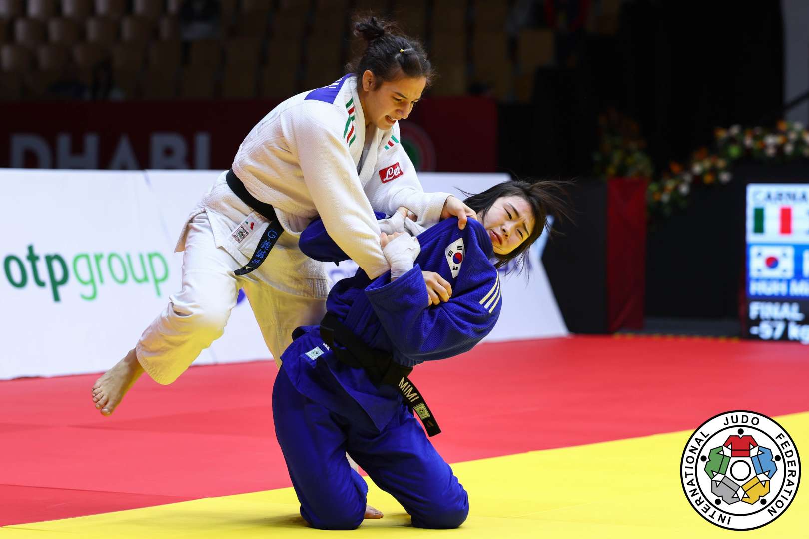 JudoInside - News - Mimi Huh regains the Abu Dhabi Grand Slam title
